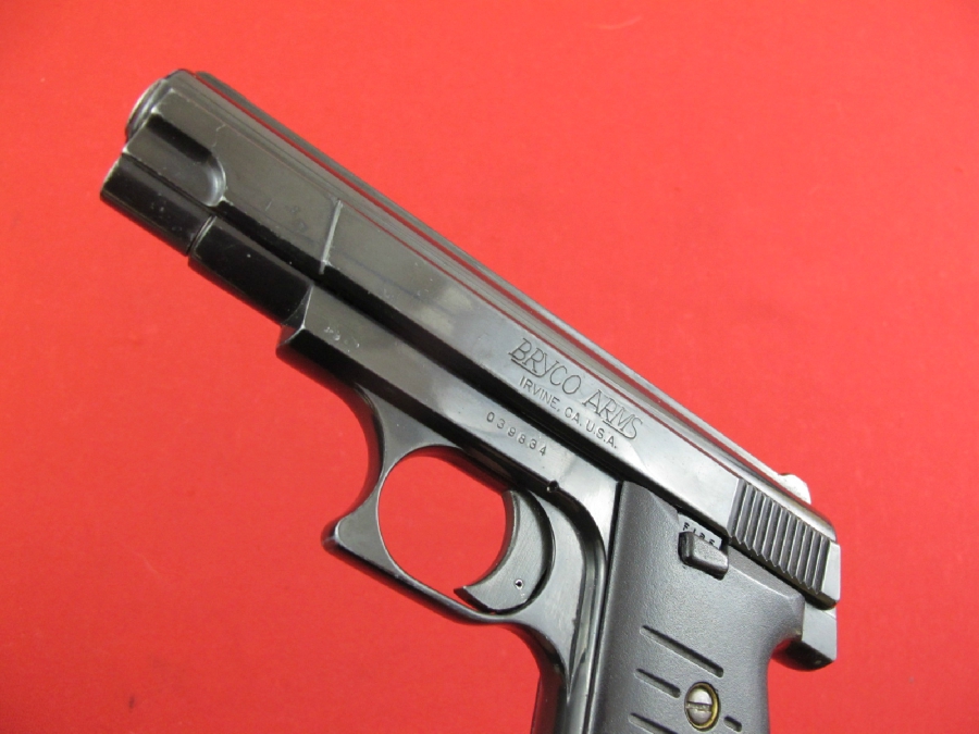 Bryco Arms Model 48 380acp 4in Blue, No Reserve .380 Acp For Sale at ...