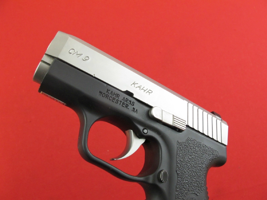 Kahr Model Cm9 9mm 3in Stainless, W/Box & Night Sights, No Reserve 9mm ...