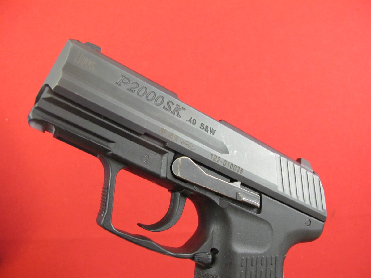 Heckler & Koch Model P2000sk 40sw 3.25in Blue, W/Box, No Reserve .40 S ...