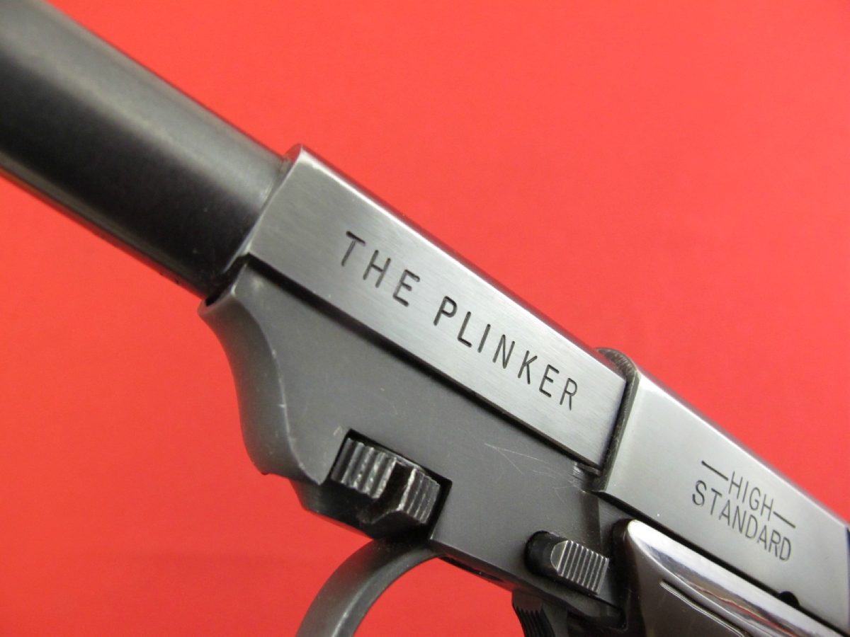 High Standard The Plinker 22lr 6.5in Blue, No Reserve .22 Lr For Sale ...
