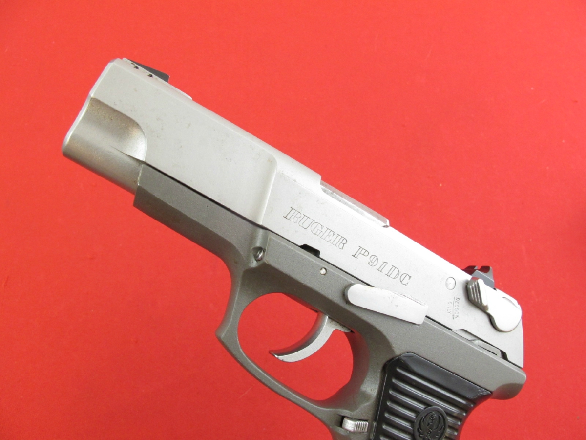 Ruger Model P91dc 40sw 4.5in Stainless W/Box, No Reserve .40 S&W For ...