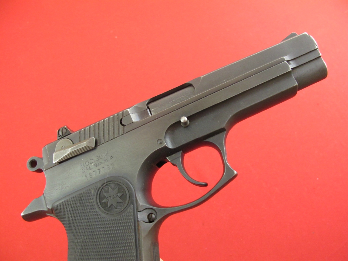 Star Model 30m 9mm 4.33in Blue, Made In Spain, No Reserve 9mm Luger For ...