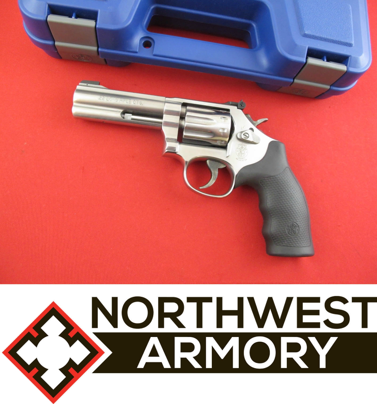 Smith & Wesson Model 617 22lr 4in Stainless W/Box, No Reserve .22 Lr ...