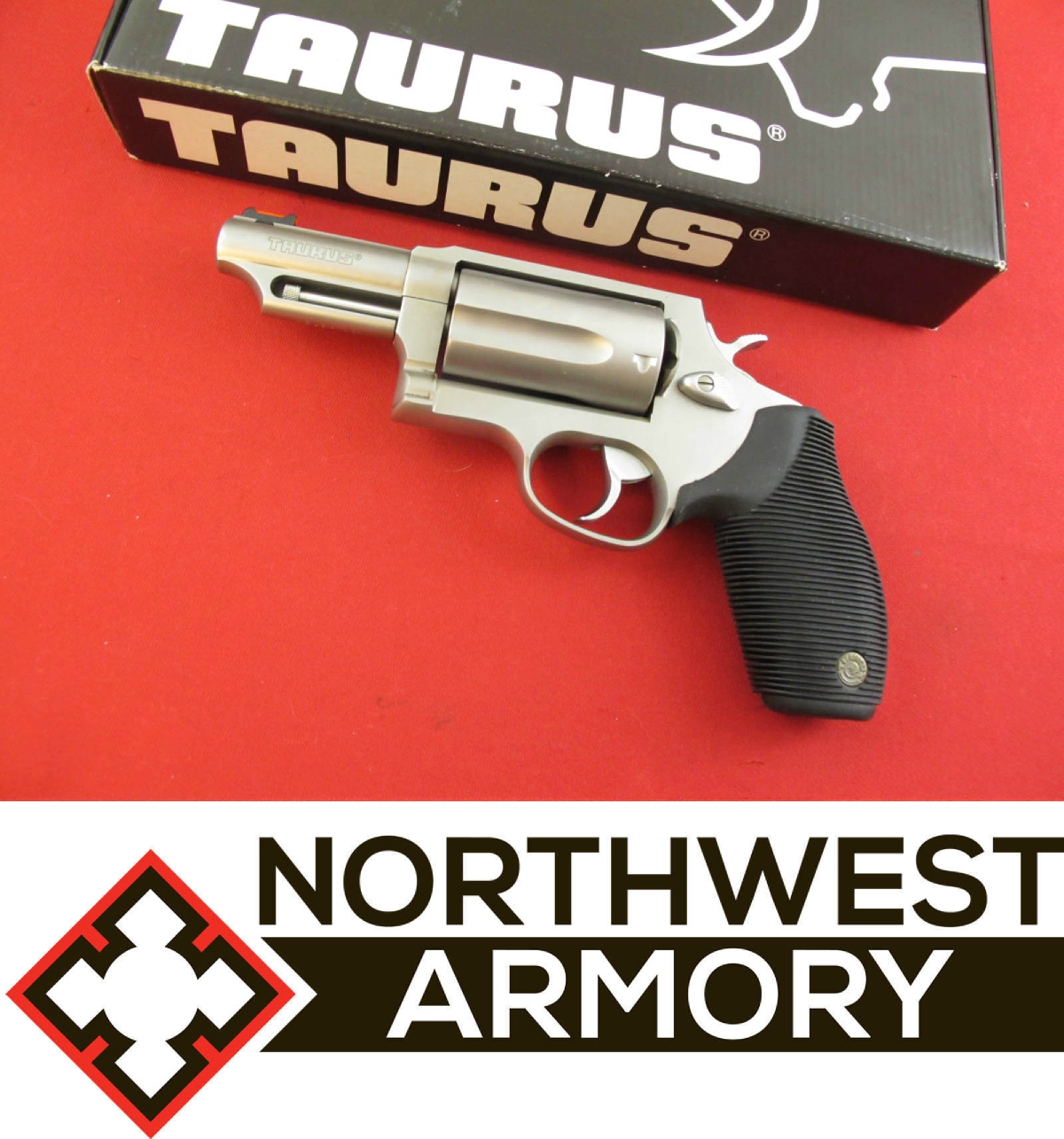 Taurus Judge 45lc/410ga, 3in Stainless, W/Box, No Reserve .45 Long Colt ...