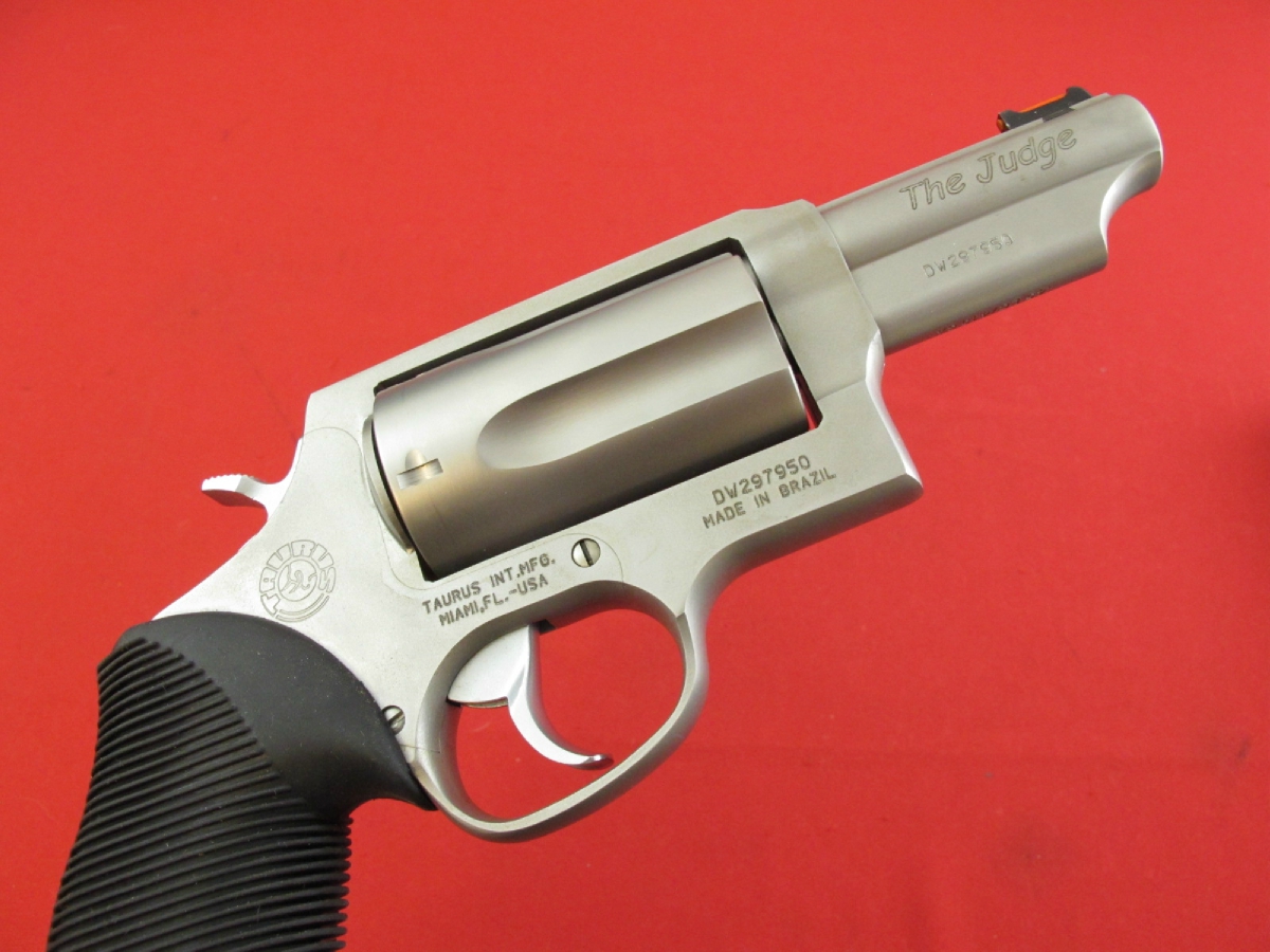 Taurus Judge 45lc/410ga, 3in Stainless, W/Box, No Reserve .45 Long Colt ...