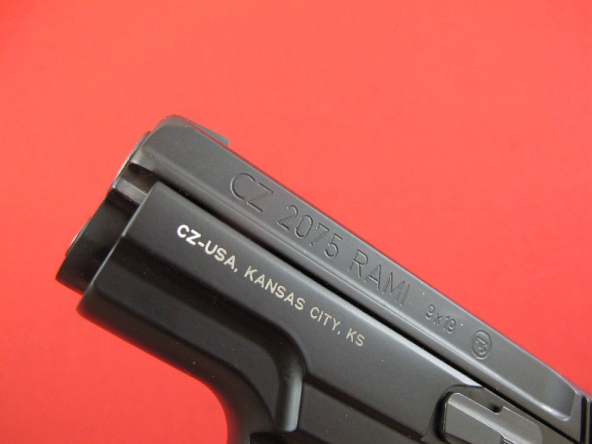 Cz Model 2075 Rami 9mm, 3in Blue, W/Box & Night Sights, No Reserve 9mm ...