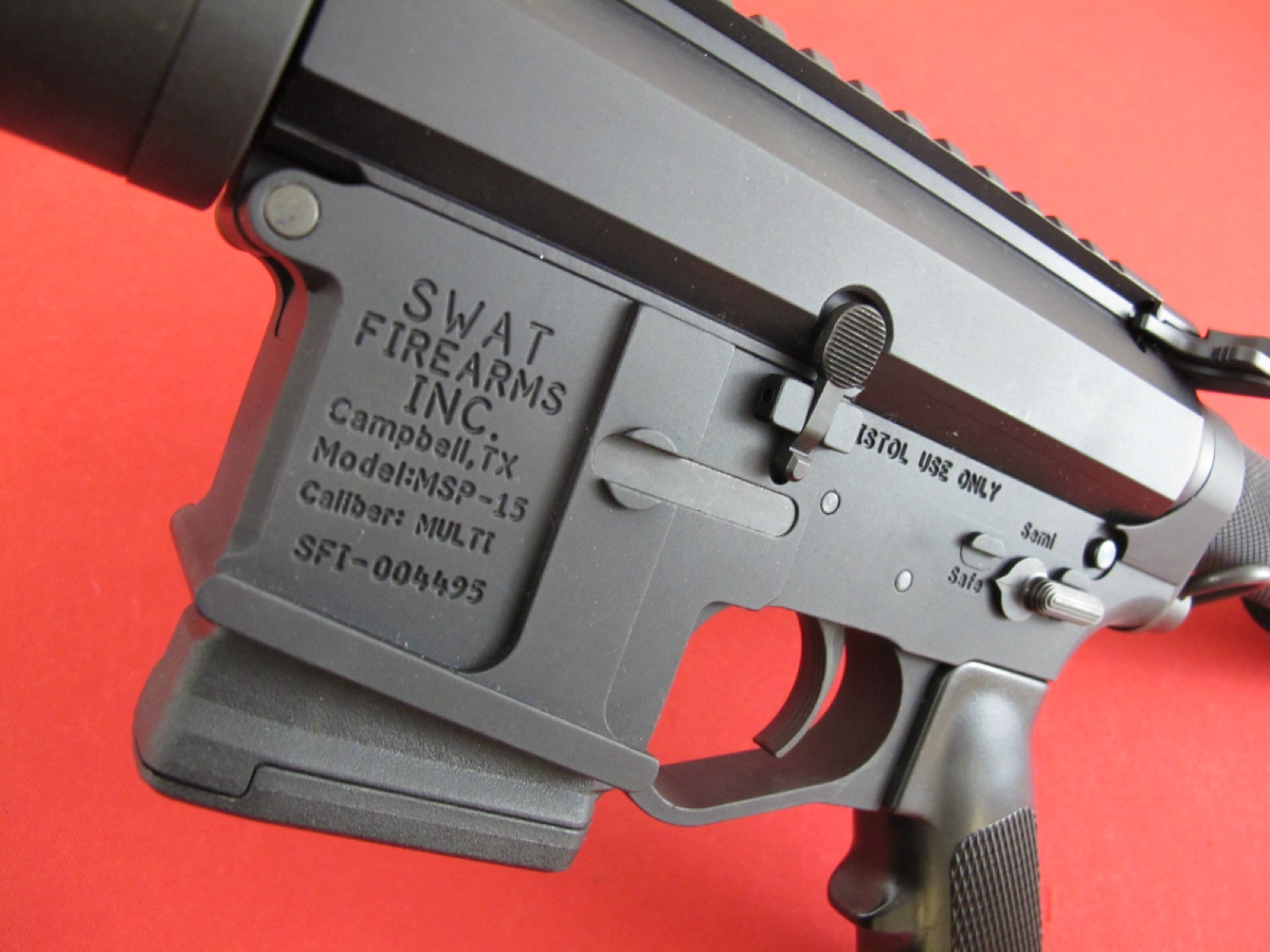 Swat Firearms Model Msp-15 556 Custom Build Ar-15 Pistol, W/Noveske Kx5 ...