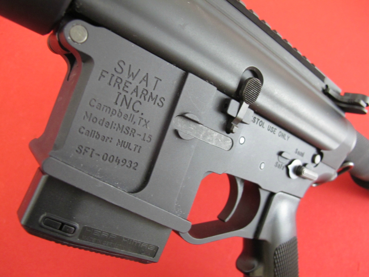 Swat Firearms Model Msr-15 300 Blackout Ar-15 Custom Build, No Reserve ...