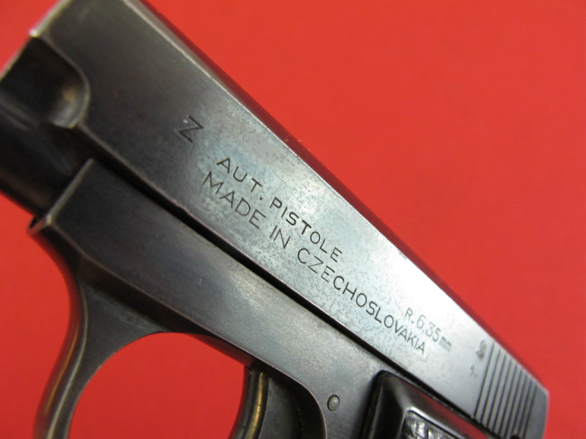 Cz Model "Z" 6.35mm ( 25acp ) Made In Echoslovakia, Mfg 1950, C&R Ok ...