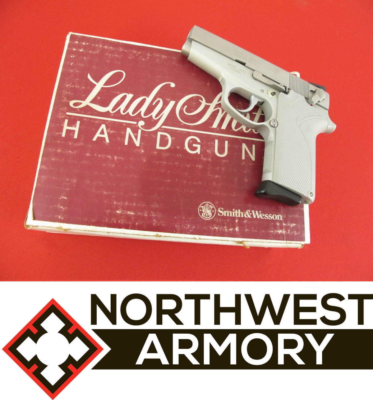 Smith & Wesson Model 3913 Lady Smith 9mm, 3.5in Stainless, Nra 1 Of 100 ...