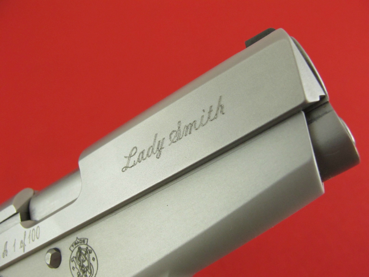 Smith & Wesson Model 3913 Lady Smith 9mm, 3.5in Stainless, Nra 1 Of 100 ...