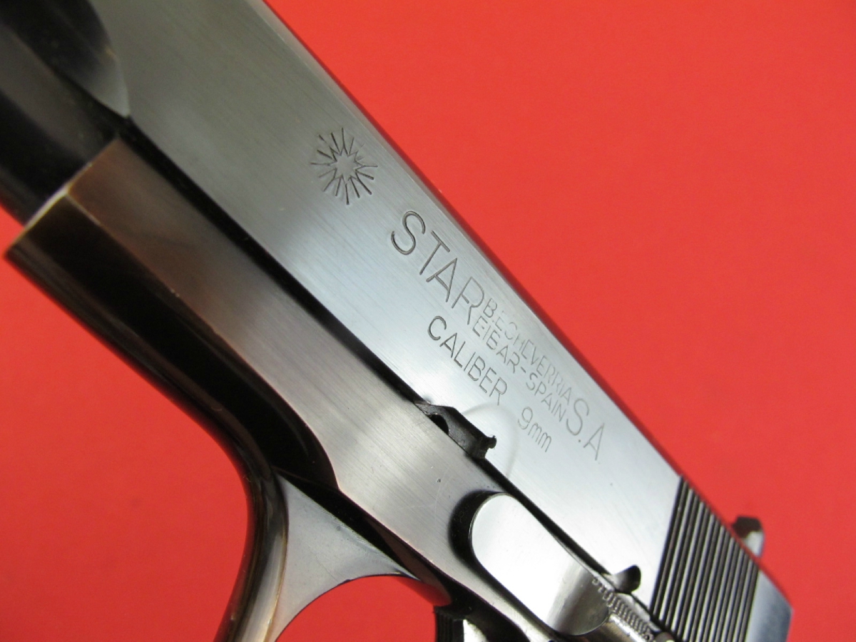 Star Model Bkm 9mm, 4in Blue, Duraluminum, Interarms, No Reserve 9mm ...