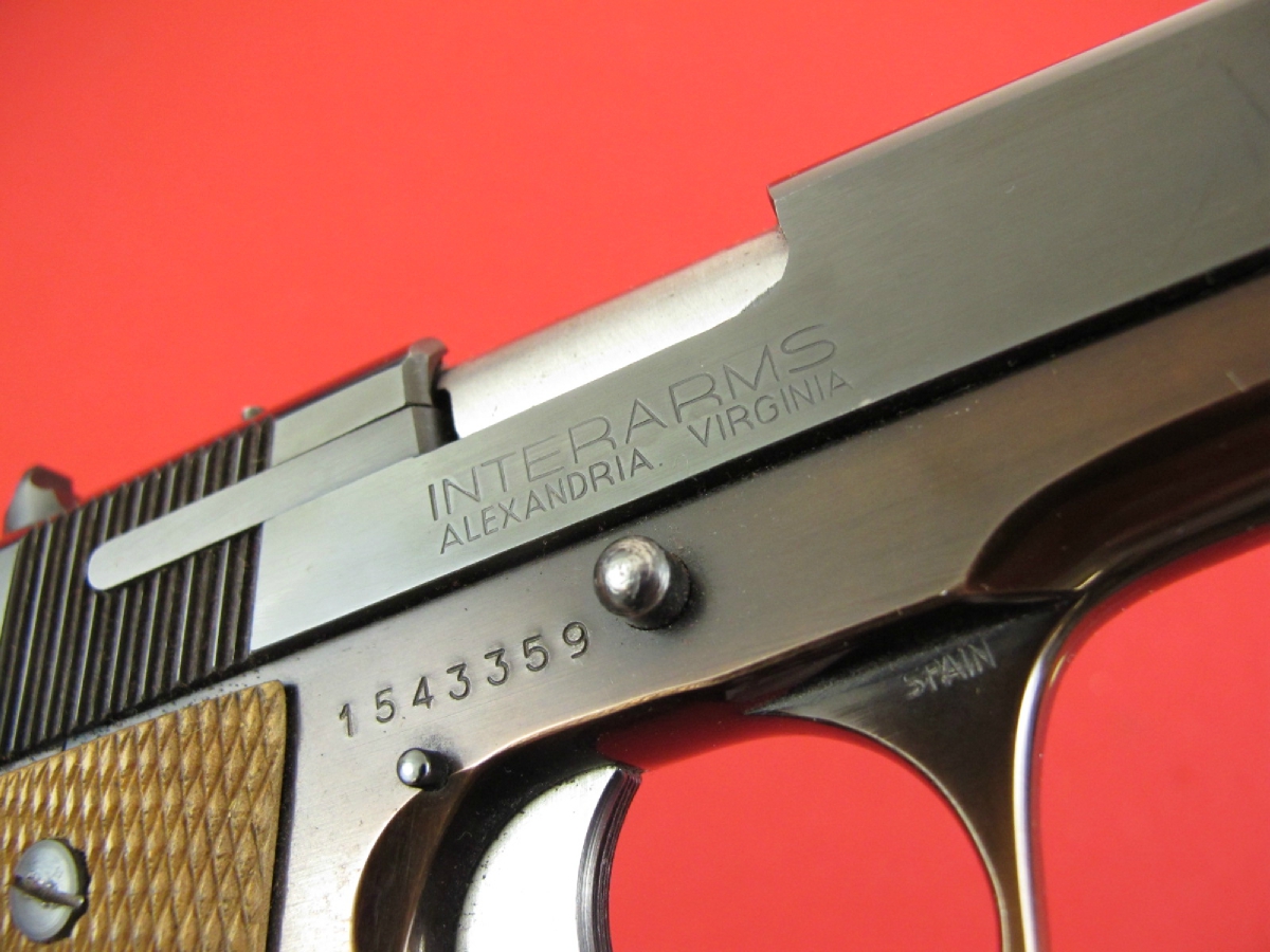 Star Model Bkm 9mm, 4in Blue, Duraluminum, Interarms, No Reserve 9mm ...