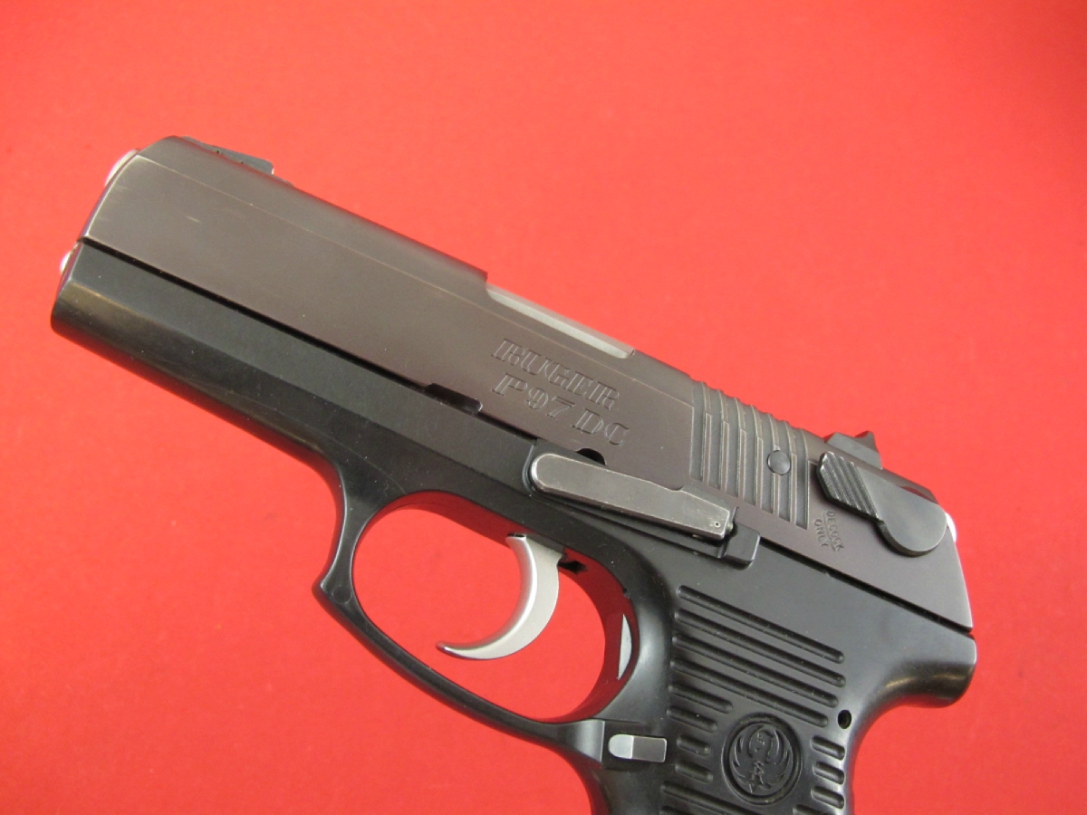 Ruger Model P97dc 45acp 4.25in Blue, W/Box & 2 Mags, No Reserve .45 Acp ...