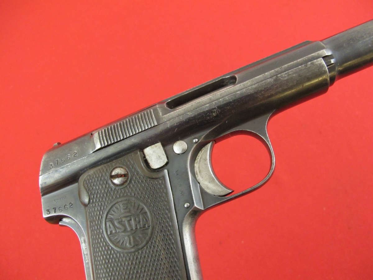 Astra Model 1921 ( 400 ) 9mm Largo, 6in Blue, Made In Spain, C&R Ok, No ...