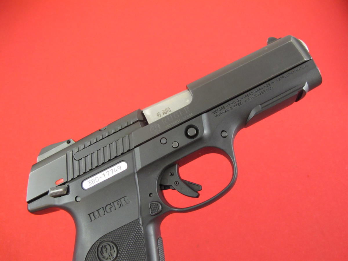 Ruger Model Sr45 45acp, 4.5in Blue, W/Box, No Reserve .45 Acp For Sale ...