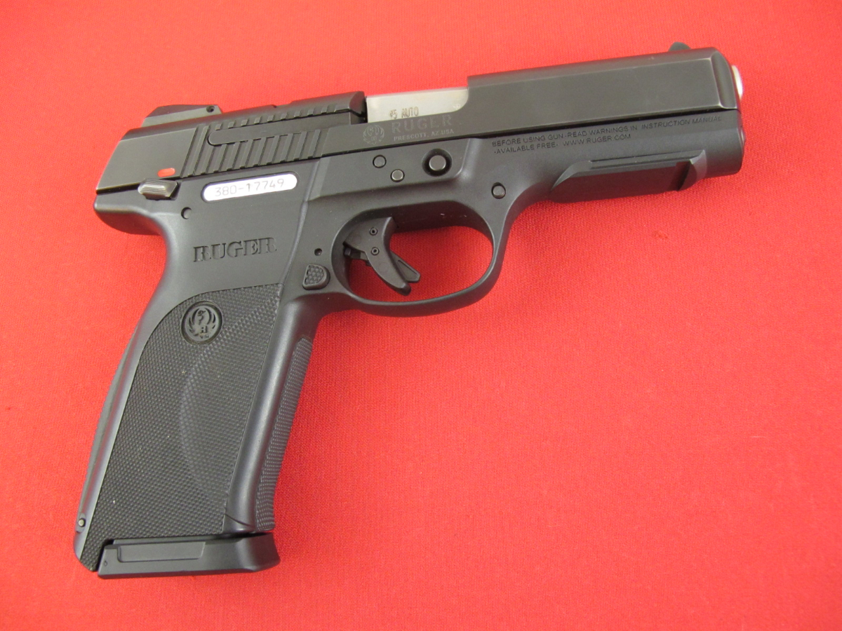 Ruger Model Sr45 45acp, 4.5in Blue, W/Box, No Reserve .45 Acp For Sale ...