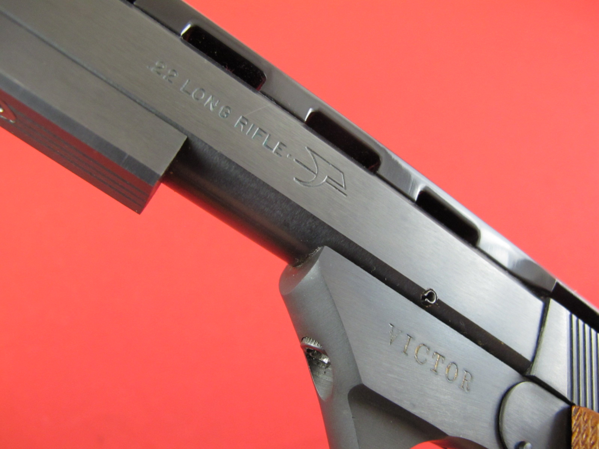 High Standard Victor Model 22lr, 5.5in Vr Adj Sights, Mfg 1984, No ...