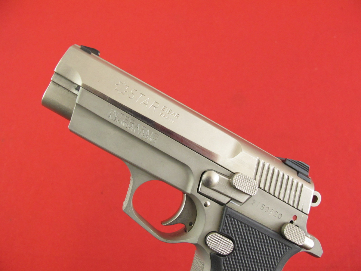 Star Model Firestar Plus 9mm, 3.5in Nickel, W/Box, Interarms, No ...