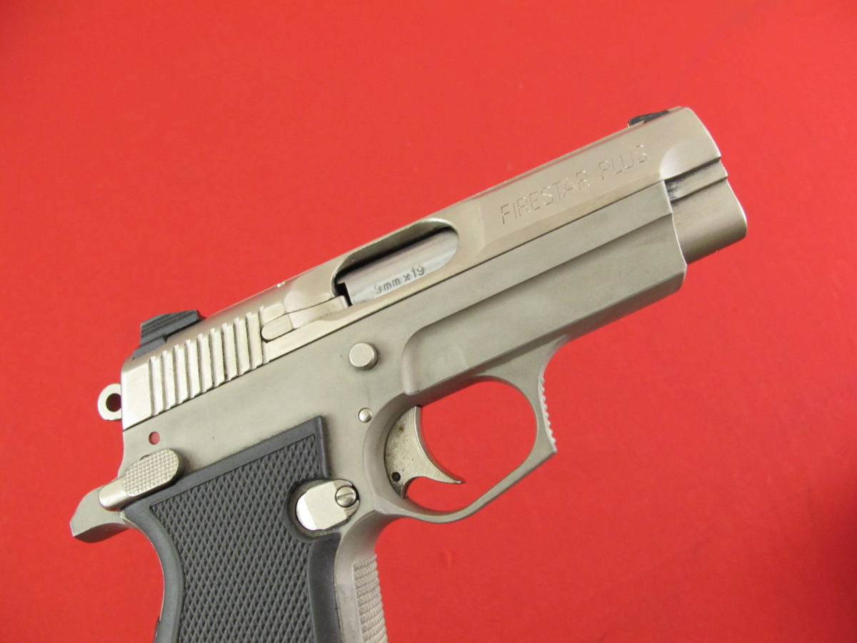 Star Model Firestar Plus 9mm, 3.5in Nickel, W/Box, Interarms, No ...
