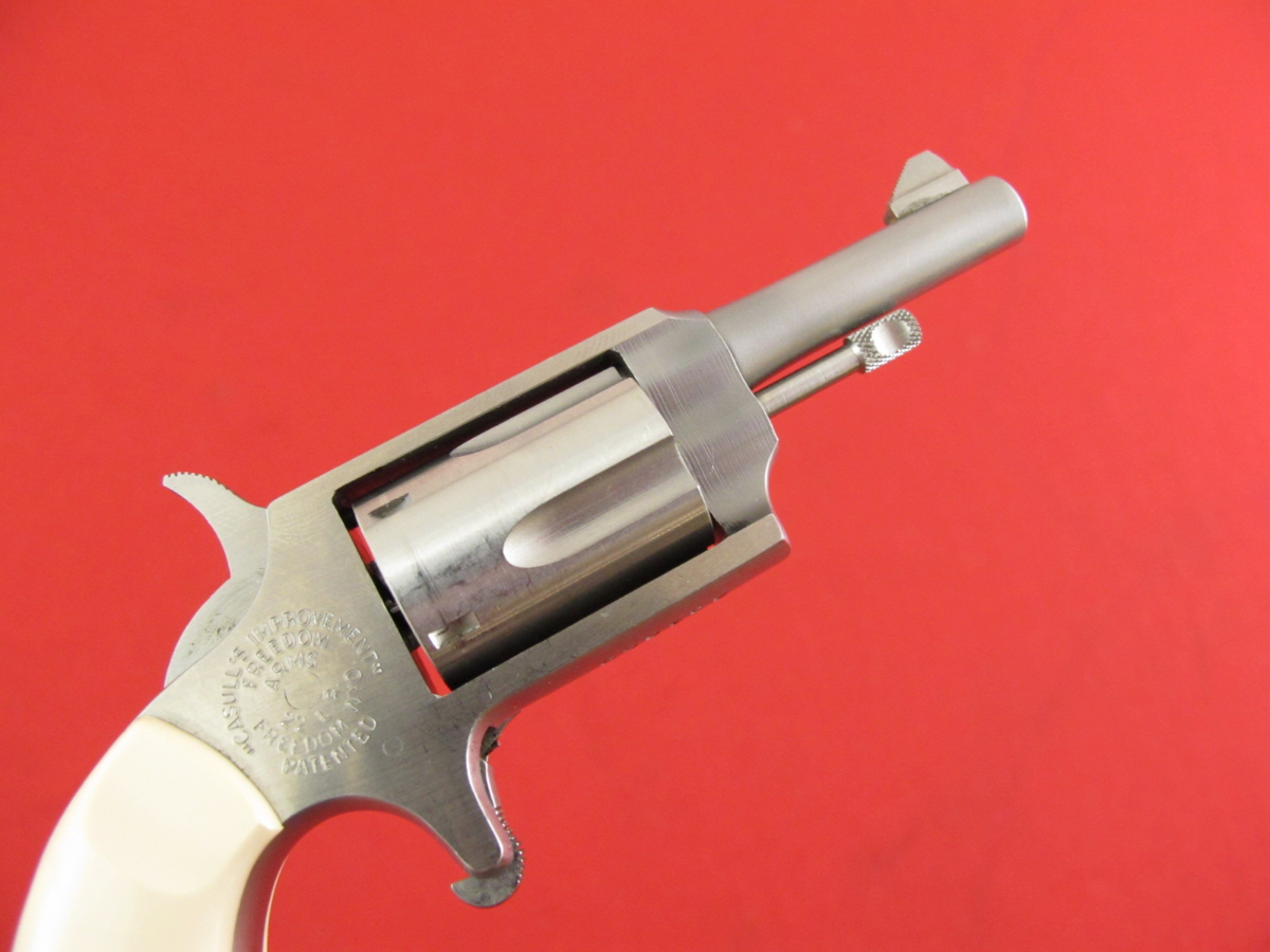 Freedom Arms Mini Revolver 22lr, 1.75in Stainless, Simulated Ivory ...