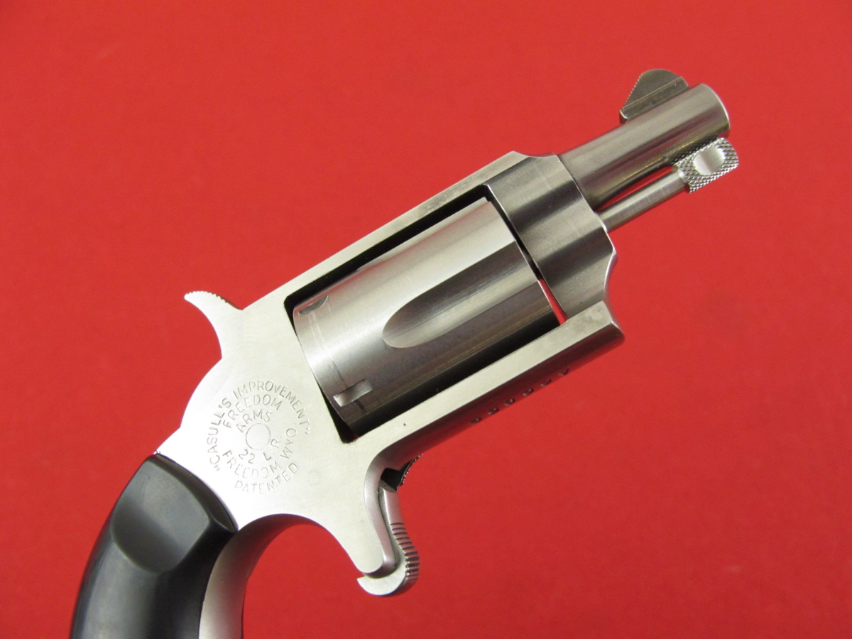 Freedom Arms Mini Revolver 22lr, 1 1/8in Stainless, No Reserve .22 Lr ...