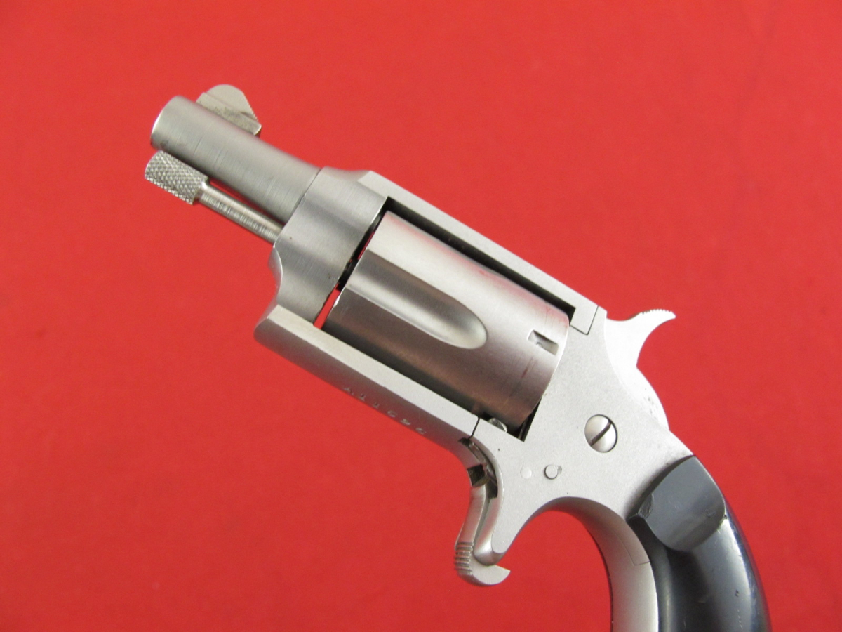 Freedom Arms Mini Revolver 22lr, 1 1/8in Stainless, W/Factory Soft Case ...