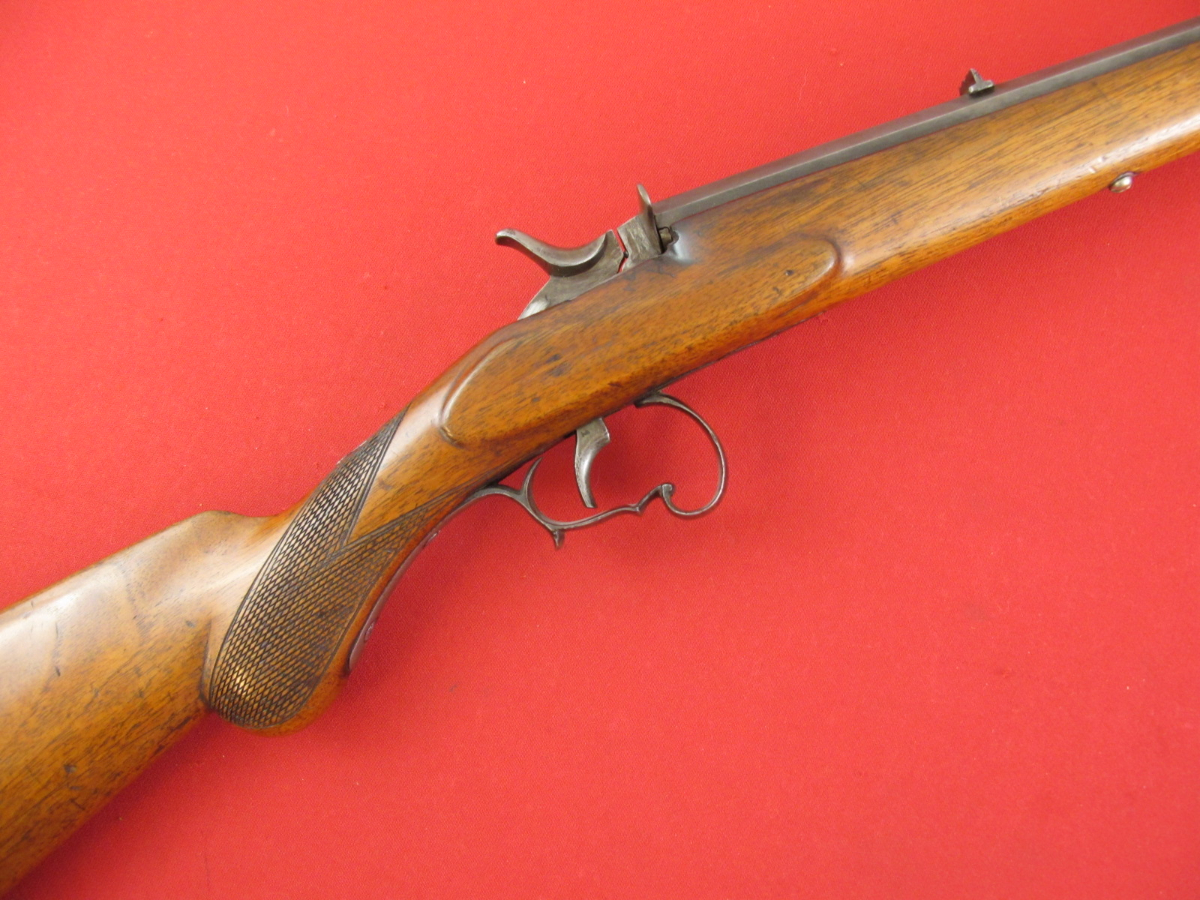 Belgium Flobert Single Shot Parlor Rifle, 22lr, 22in Oct, Checkered ...