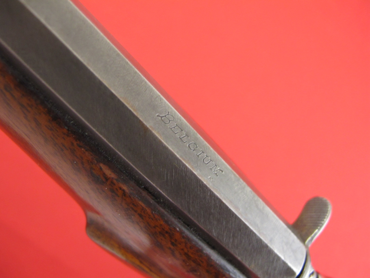 Belgium Flobert Single Shot Parlor Rifle, 22lr, 22in Oct, Checkered ...
