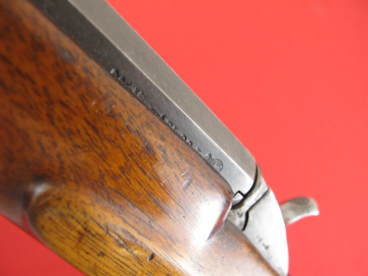 Belgium Flobert Single Shot Parlor Rifle, 22lr, 22in Oct, Checkered ...