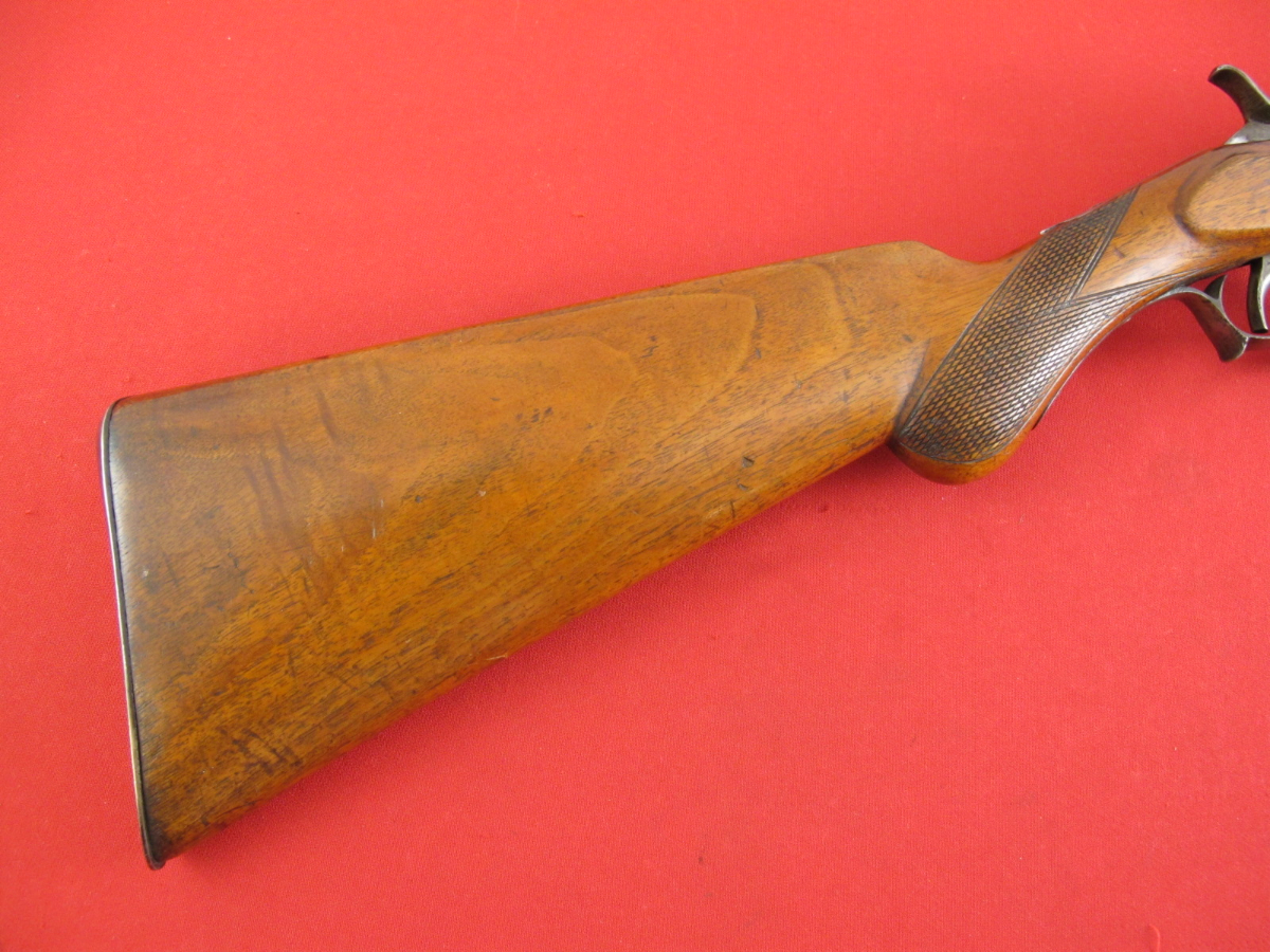 Belgium Flobert Single Shot Parlor Rifle, 22lr, 22in Oct, Checkered ...