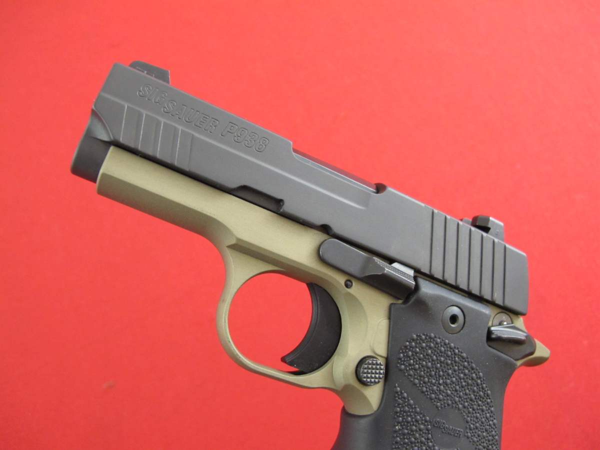 Sig Sauer Model P938 9mm, 3in Two Tone, Perfect Concealed Carry, No ...