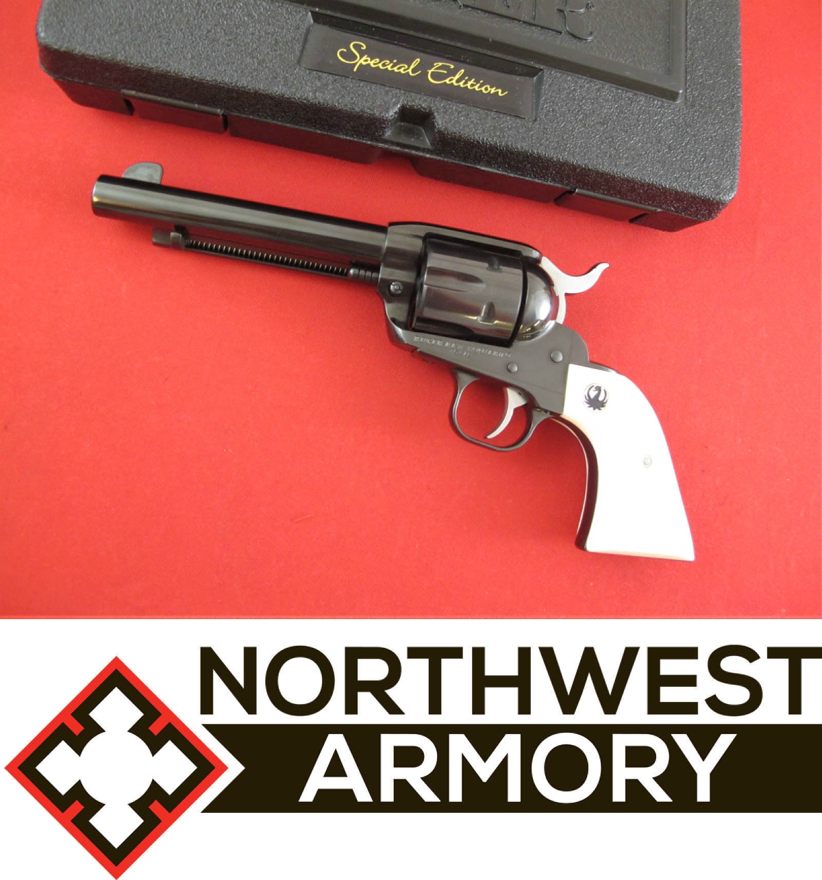 Ruger Vaquero 45 Colt, Special Edition, 5.5in Blue/Simulated Ivory, W ...