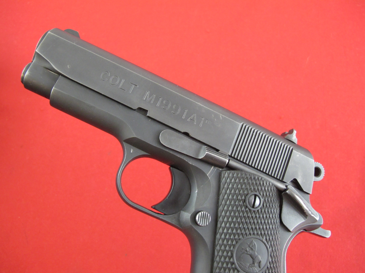 Colt M1991a1 45acp, Compact, 3.5in Blue, W/Box, No Reserve .45 Acp For ...
