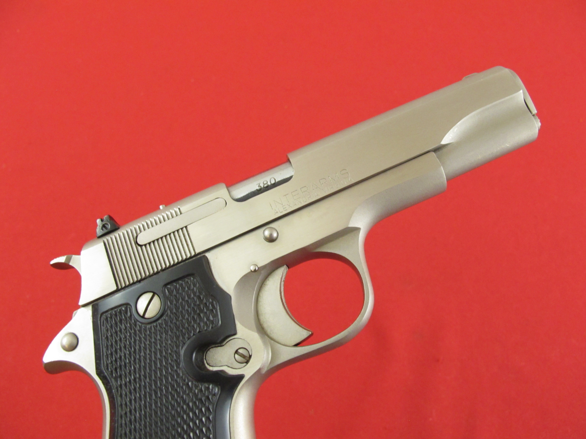Star Model Ss 380acp, 3 3/4in Starvel ( Nickel ), Made In Spain ...