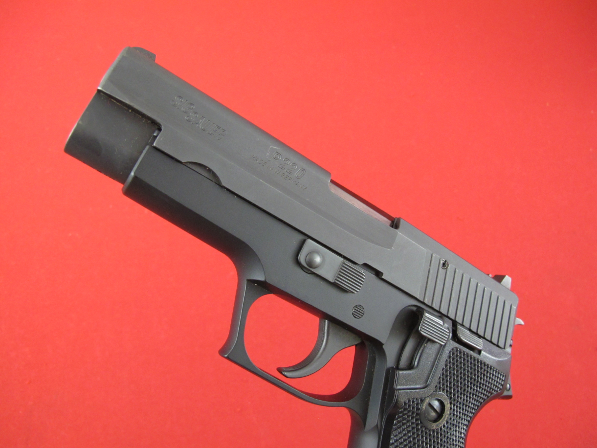 Sig Sauer Model P220 45acp, 4.5in Blue, W/Box, Made In Germany ...