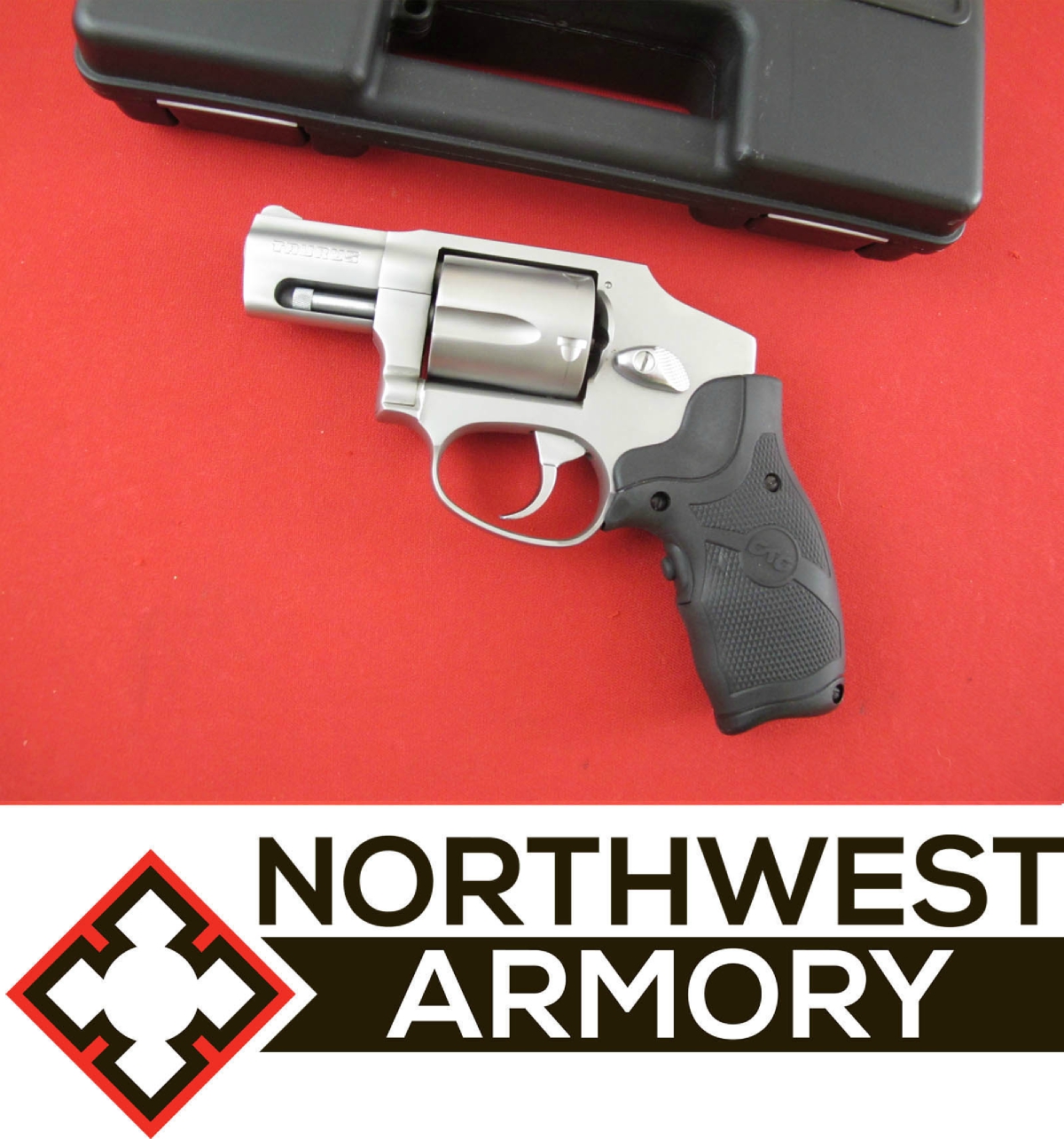 Taurus Model 650 357mg, 2in Stainless, W/Crimson Trace Lasergrip & Box ...