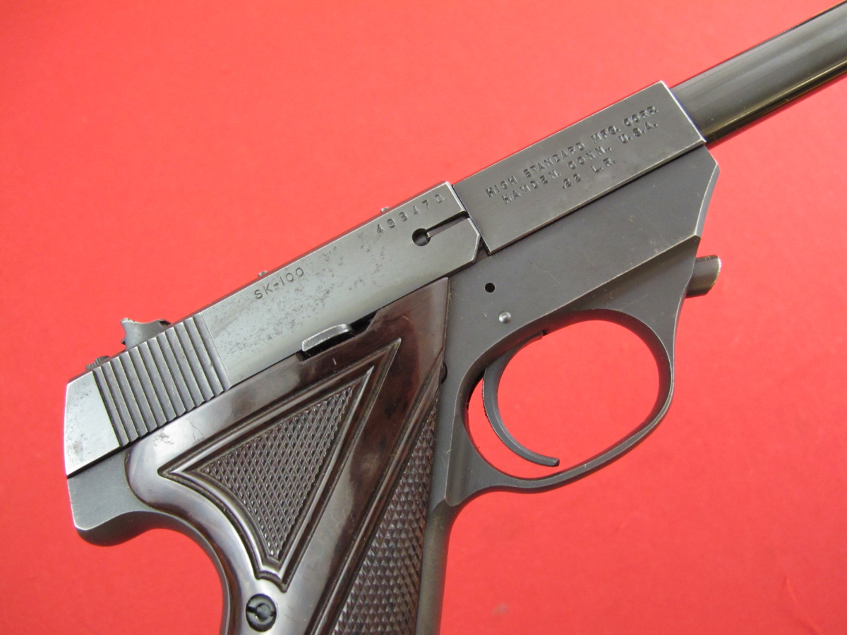 High Standard Sport King Sk-100 22lr, 6.75in Blue, Mfg 1954-57, C&R Ok ...