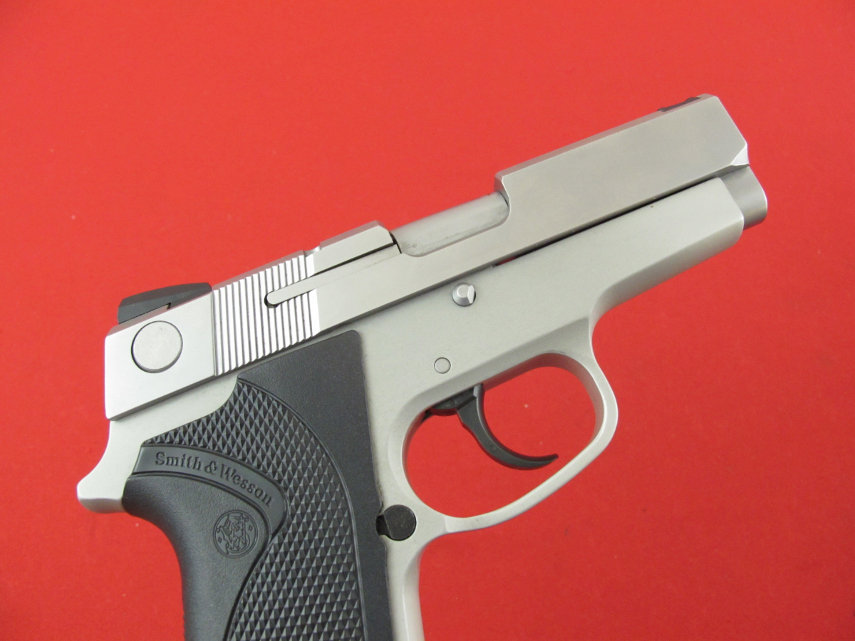 Smith & Wesson Model 908 S 9mm, 3.5in Stainless, w/Box, NO RESERVE 9mm ...