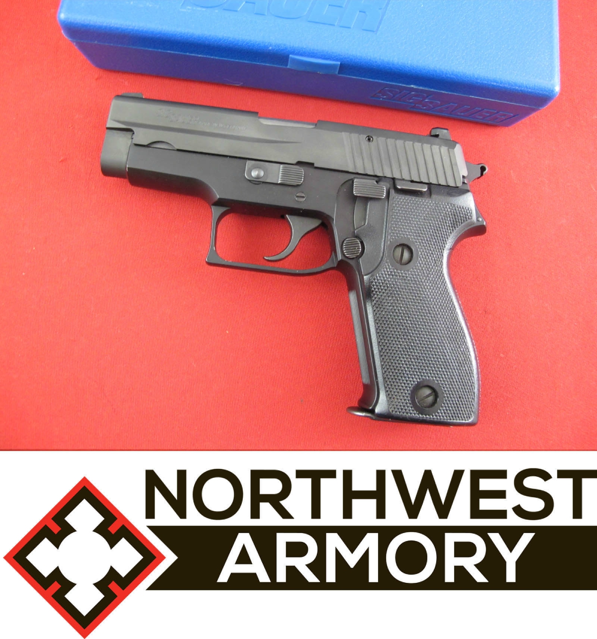 Sig Sauer Model P225 / P6 9mm, 3.75in Blue, Night Sight, Made in ...