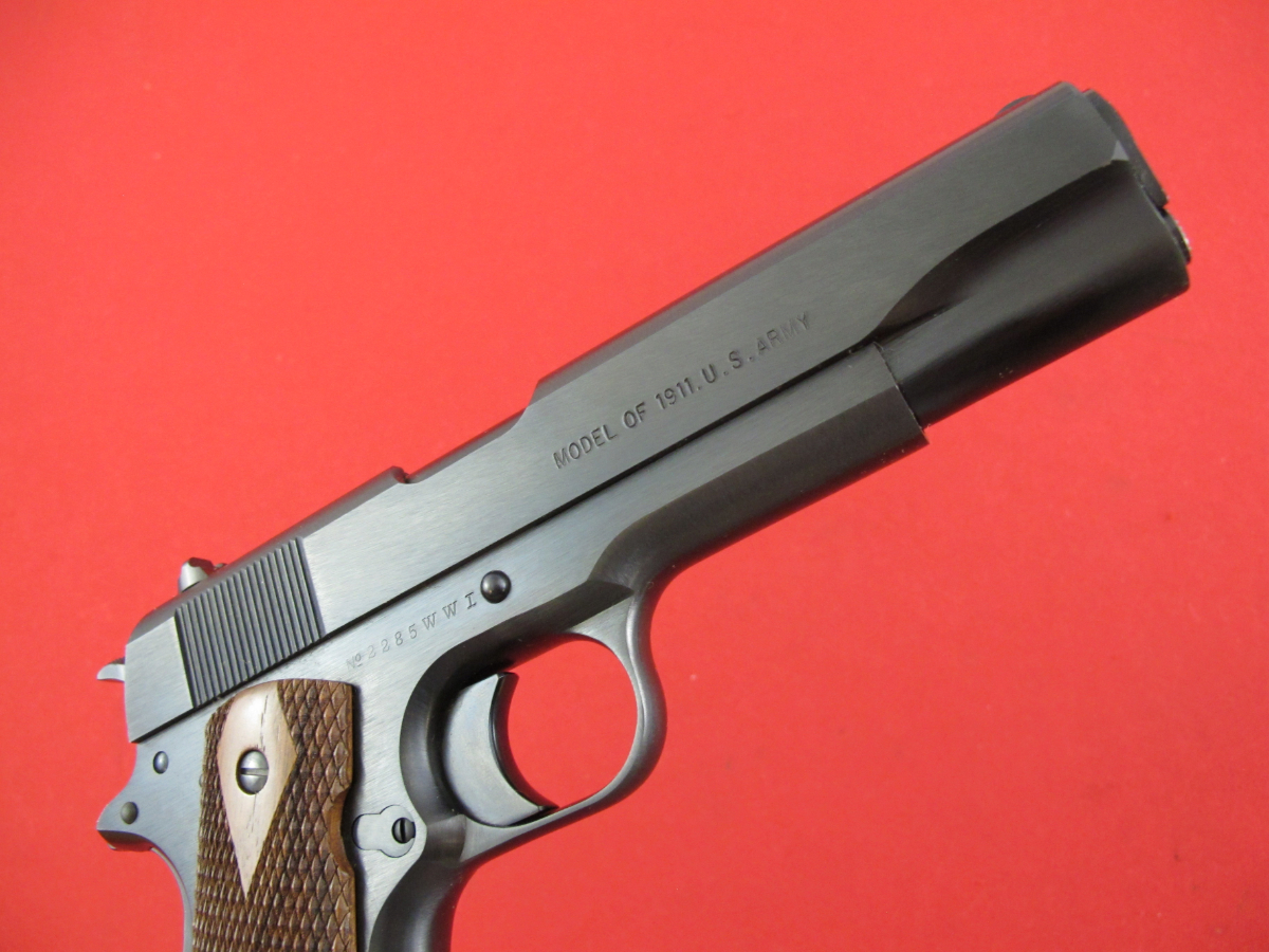 Colt 1911 Wwi 45acp, Factory Reproduction, Model O1918, Like New In Box ...