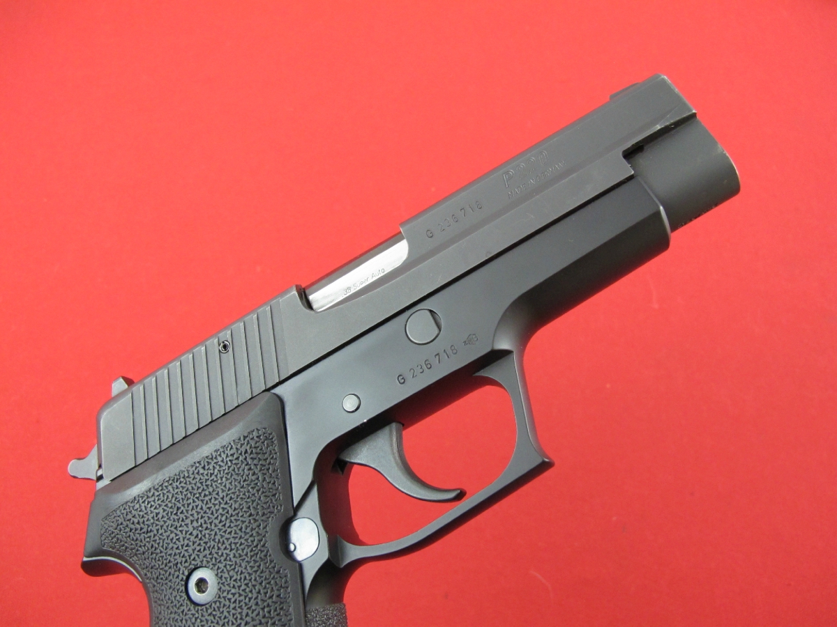 Sig Sauer Model P220 38 Super, 4.5in Blue, Made In Germany, No Reserve ...