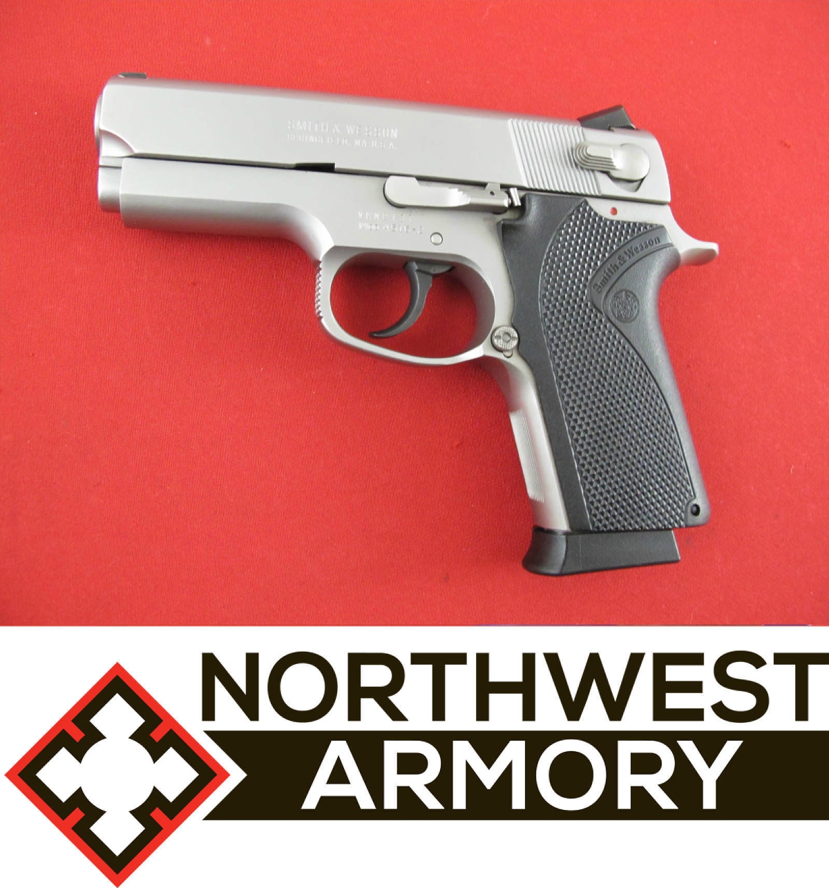 Smith & Wesson Model 4516-2 45acp, 3.75in Stainless, Nice, No Reserve ...