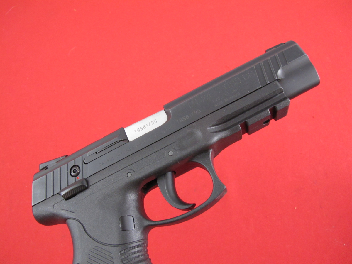 Taurus Model Pt 24/7 Oss Ds 9mm, 5.25in Blue, W/Box, No Reserve 9mm ...