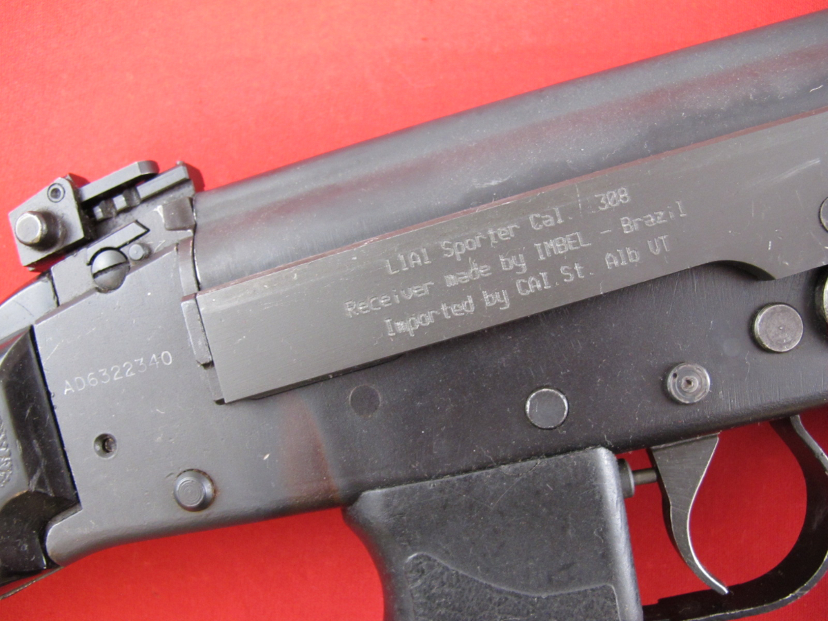 Century Arms Model L1a1 Sporter 308win, Imbel Receiver, 20rd Mag, No ...