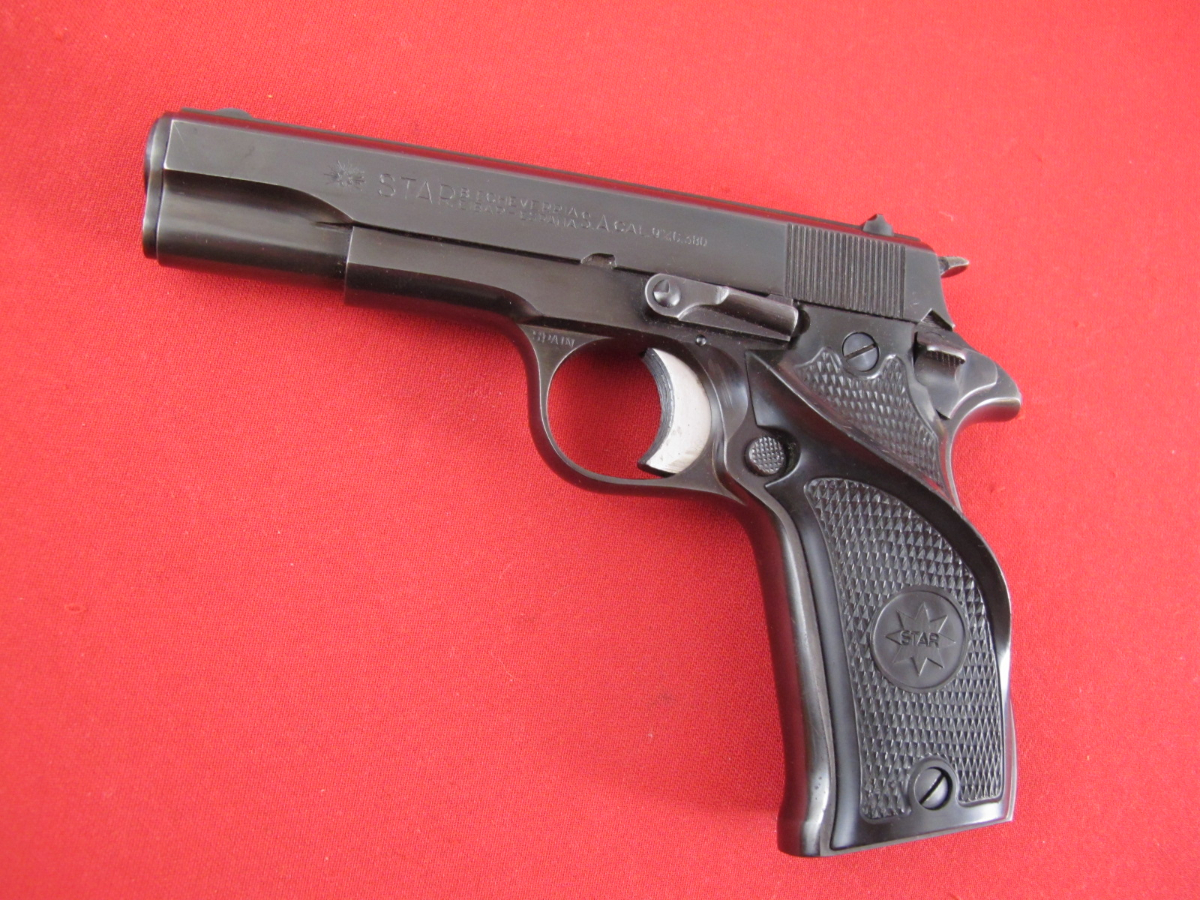 Star Model Super S 380acp, 4in Blue, Made In Spain, No Magazine, No ...