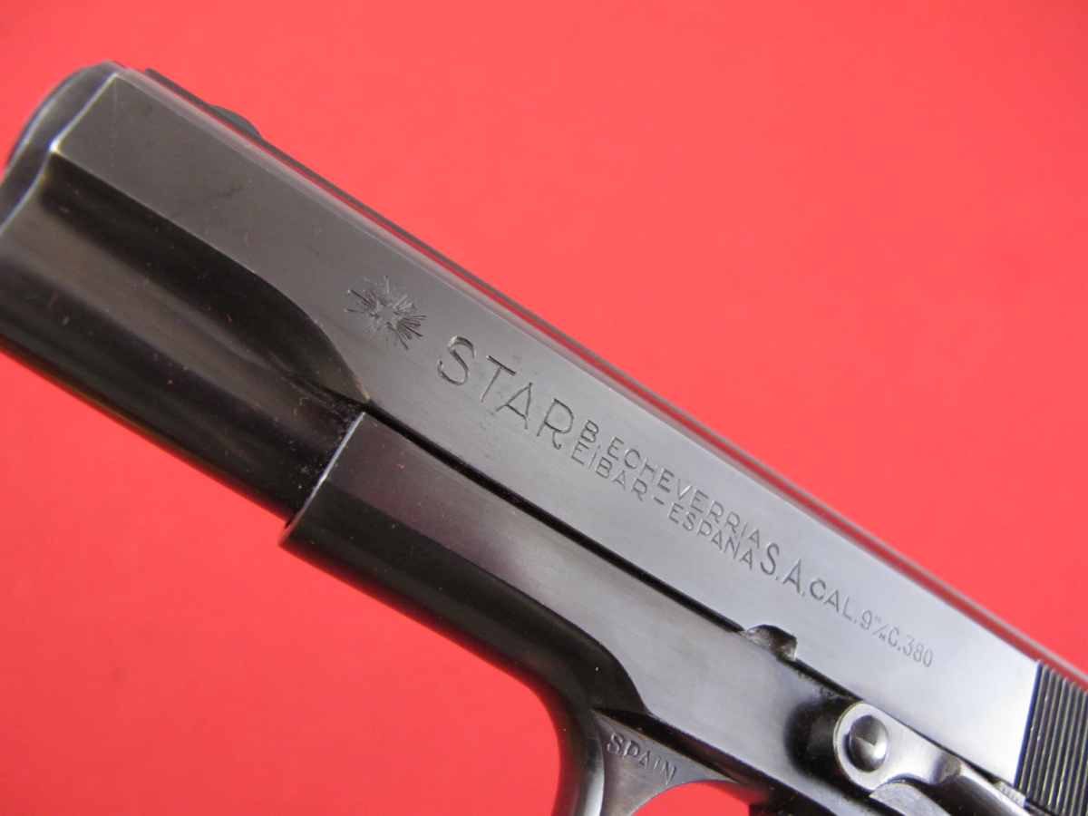 Star Model Super S 380acp, 4in Blue, Made In Spain, No Magazine, No ...