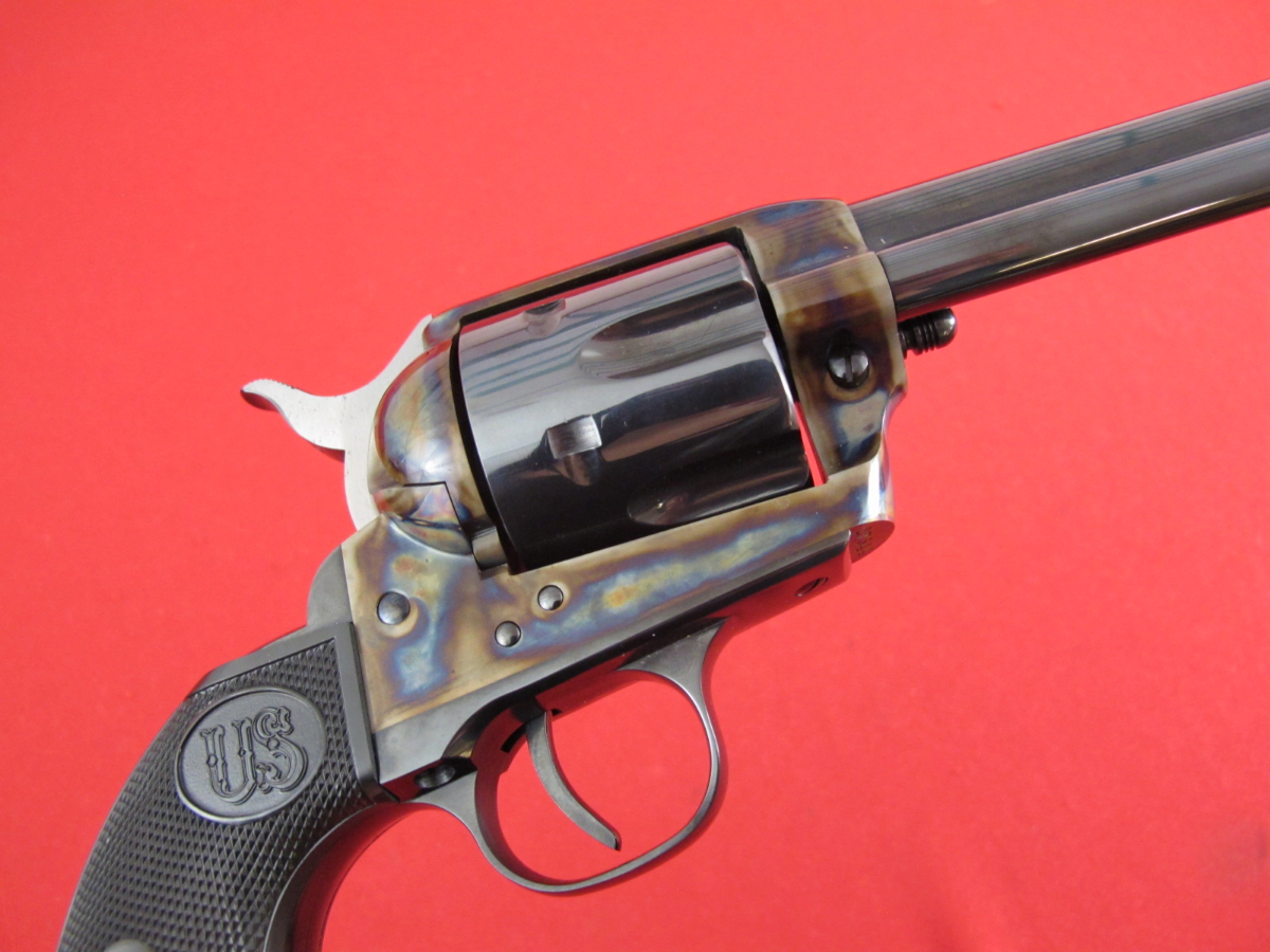 Us Firearms Single Action 32 Wcf, 5.5n Blue/Case Colors, W/Box & Extra ...