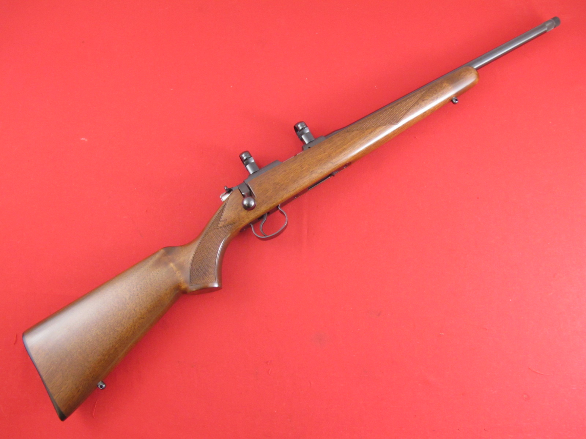 Cz Model 452-2e 22lr, 18in Tb, Blue/Wood, W/Rings, No Reserve .22 Lr ...