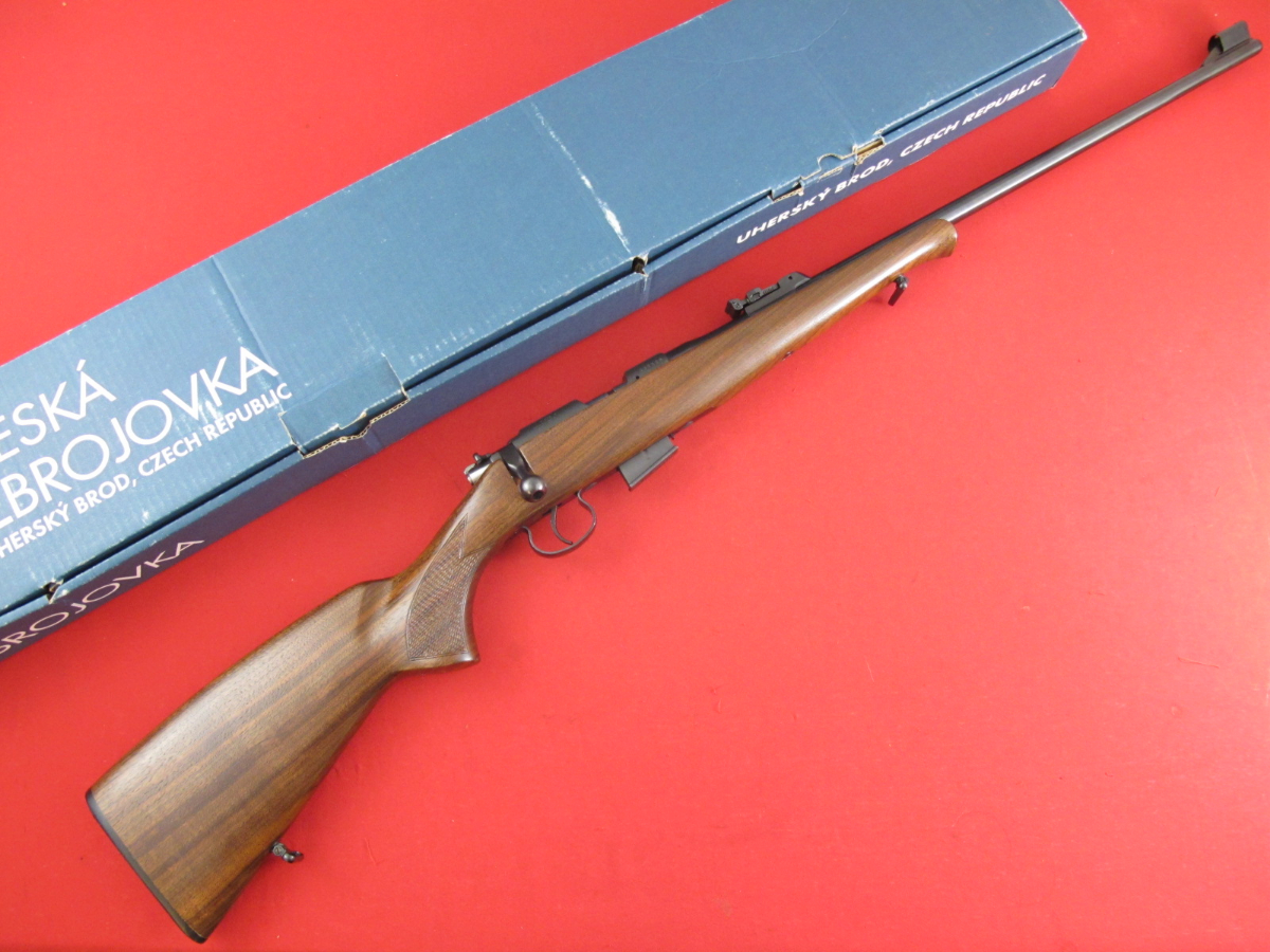 Cz Model 452 Lux 22wmr, 24in Blue/Wood, W/Box, No Reserve .22 Wmr For ...